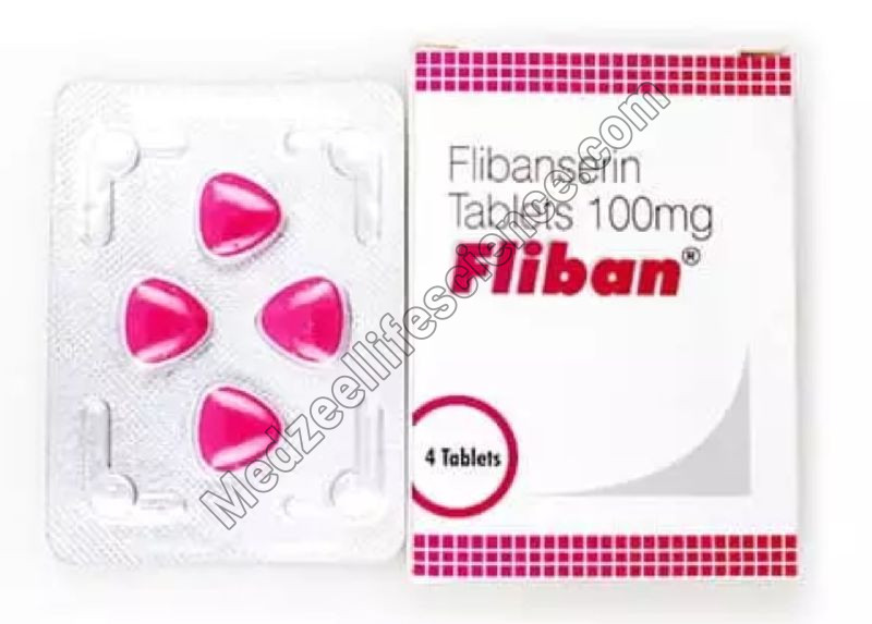 Fliban 100mg Tablet (Flibanserin) - Trusted Pharmacy | ED Medicine ...
