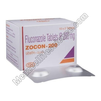 Zocon 200mg Tablet (Fluconazole) - Trusted Pharmacy | ED Medicine ...